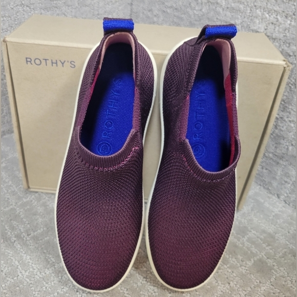 Rothy's | Shoes | Rothys The Chelsea Womens Size Us 7 8 1 Berry Lattice ...